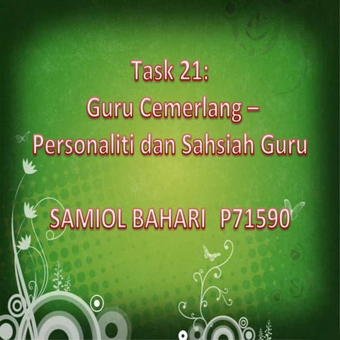 Task 21 | PPTX
