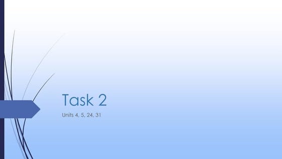 Task 2 | PPT
