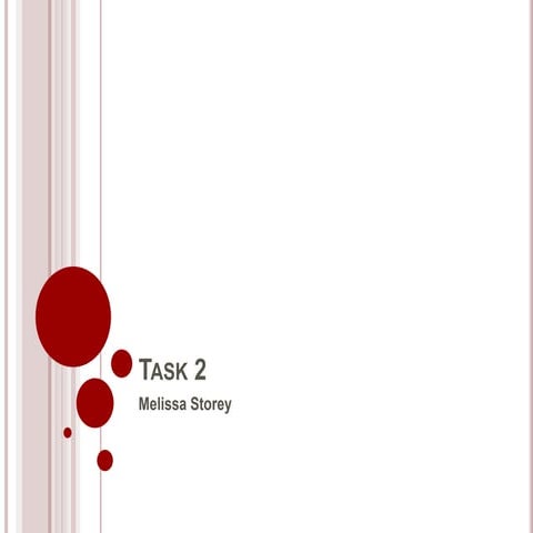 Task 2 Case Study | PPTX