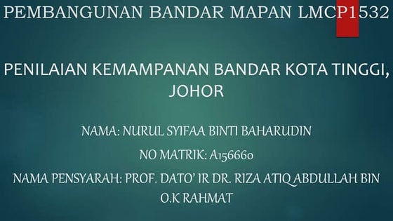 Lmcp 1522 projek akhir | PPT