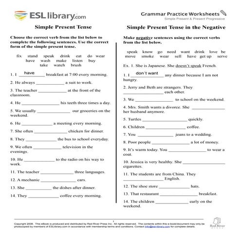 Task2 present progressive_p_simple | PDF