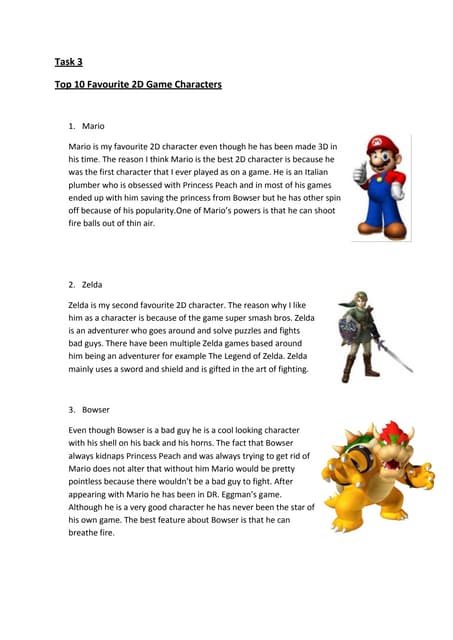 Super mario world research | DOCX