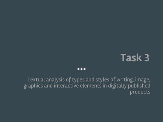 Task 3 | PPT
