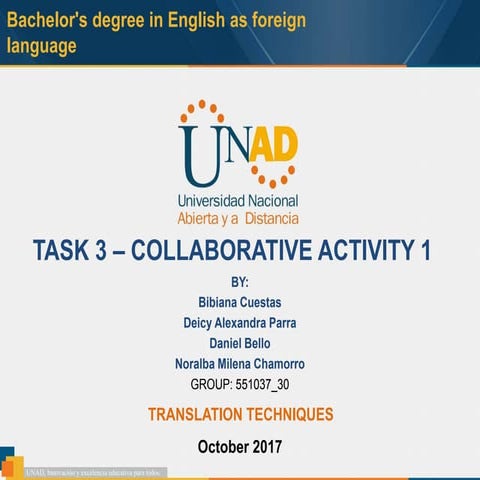 Task 3 collaborative activity 1 | PPT