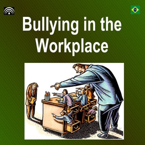 Bullying In The Workplace | PPT