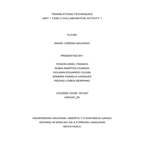 Task 3 collaborative activity 1 group 20 | PDF | Power and Energy Industry | Industries