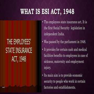 ESI ACT-1948 | PPT