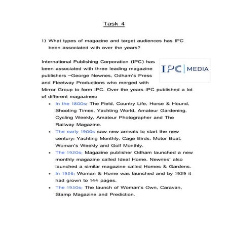 IPC MEDIA RESEARCH | PPT