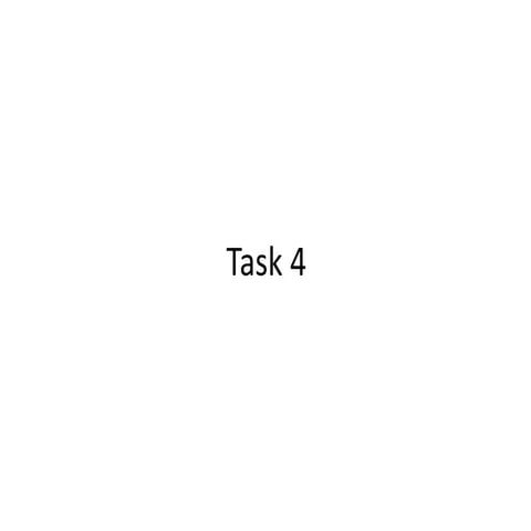 Task 4 | PPTX