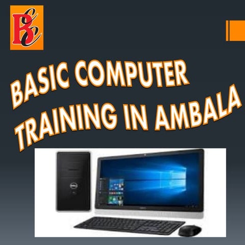 basic computer training in ambala | PDF