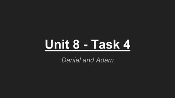 Task 4 | PPT