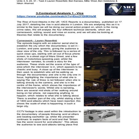 Contextual analysis 1 | PDF