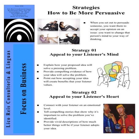 How to Be more Persuasive | PDF