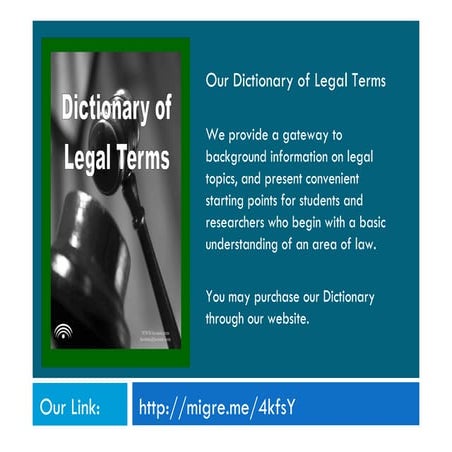 Dictionary of legal terms | PDF