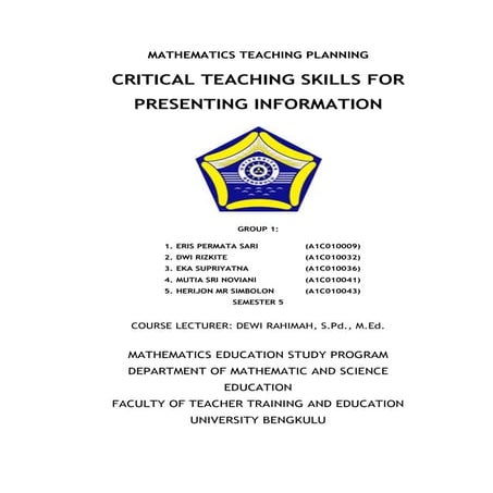 Rancangan pengajaran harian | PDF