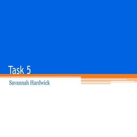 Task 5 | PPTX