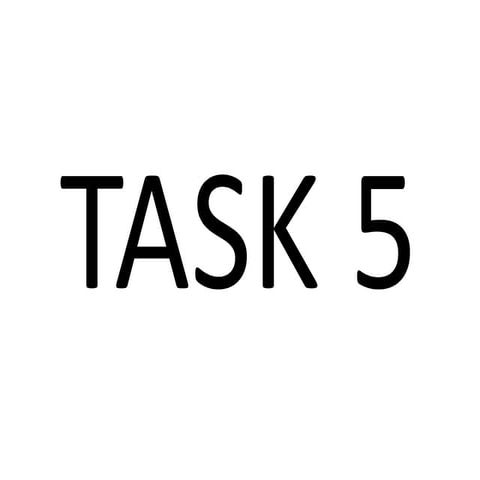 Task 5 | PPTX