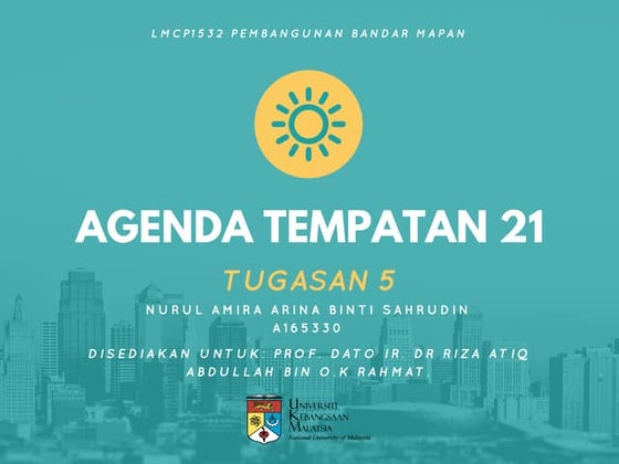 Task 5 (agenda tempatan 21) | PPT