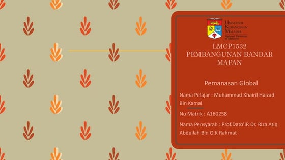 Pemanasan Global | PPT