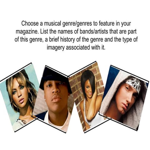 Task 6 choose a musical genre | PPT