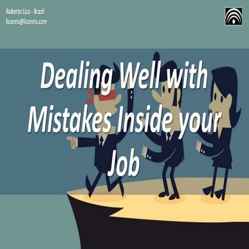Dealing Well with Mistakes Inside your Job | PPTX
