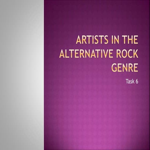 Rock music powerpoint | PPTX