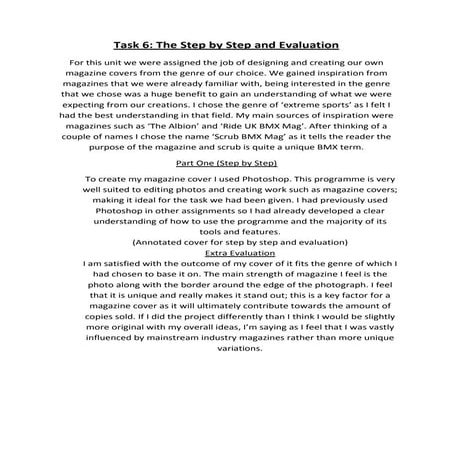 Task 6 evaluation | DOCX