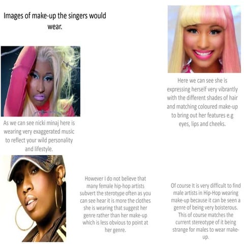 Costume, hair and makeup ideas | PPTX