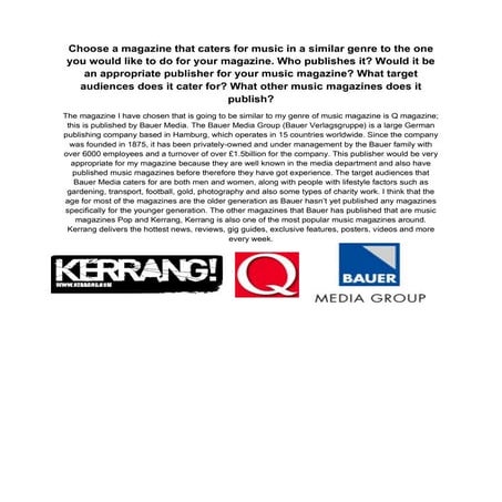 British music magazines | PPTX