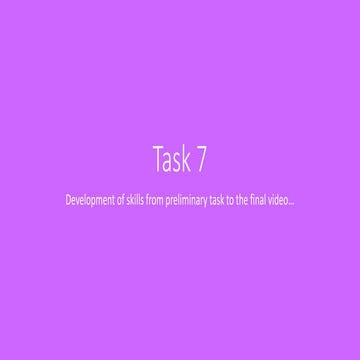 Task 7 | PPT