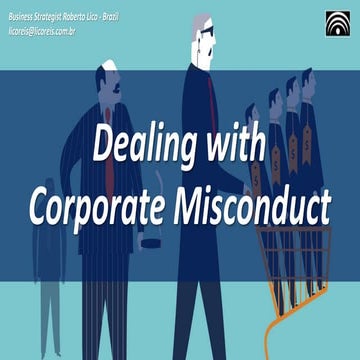 Dealing with Corporate Misconduct | PPTX