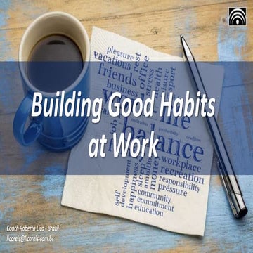 Building Good Habits at Work | PPTX