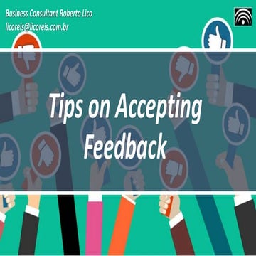 Tips on accepting feedback | PPTX