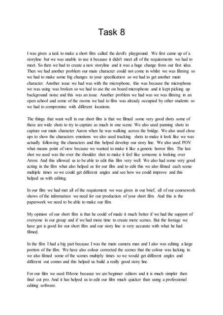 Unit 2 Task 8 Pdf 