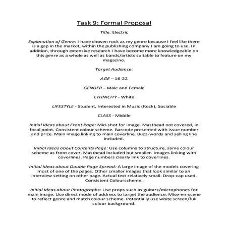 Task 9 Formal Proposal | DOCX