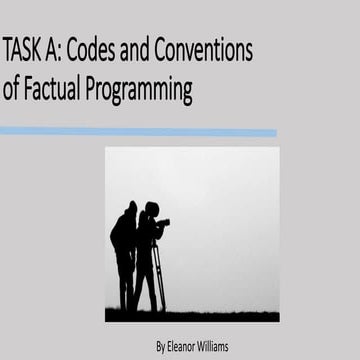Factual Programming Assignment 1 TASK A | PPTX