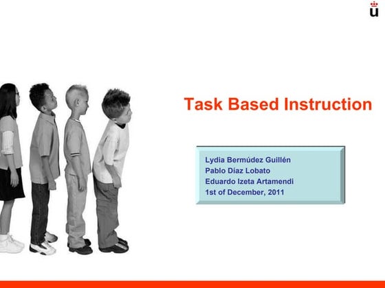 TASK BASED LEARNING | PPTX
