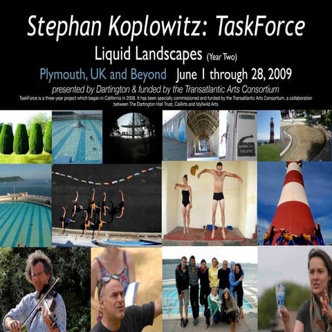 Stephan Koplowitz: TaskForce UK 2009 Site-Specific Dance | PDF