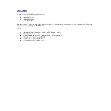 Task intro | DOCX