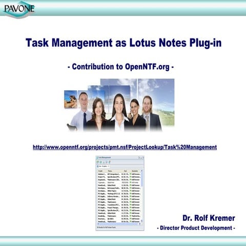 Task Management for OpenNTF | ODP