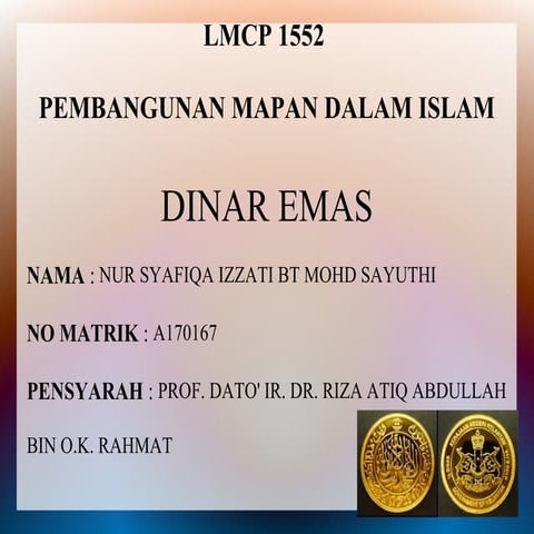 A160457 (lmcp1552 dinar emas) | PPTX