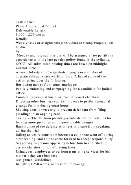 TASK Post your initial response to one of the two topics .docx