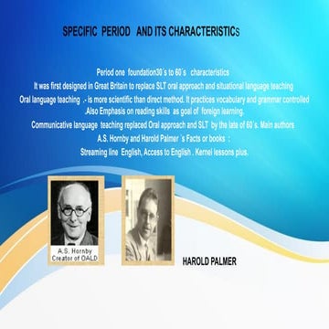 TASK ONE SPECIFIC PERIOD- un periodo específico .pptx