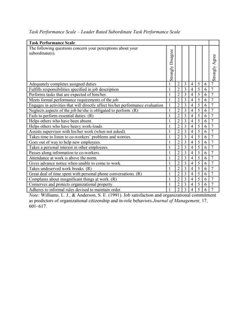 Performance measure | DOCX | Business and Finance
