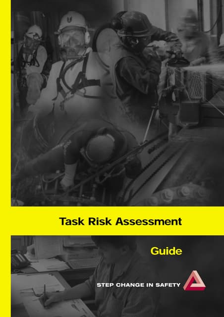 C.003 task based risk assessment | PDF
