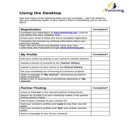 eTwinning New Twinspace - How To Add Documents | DOC
