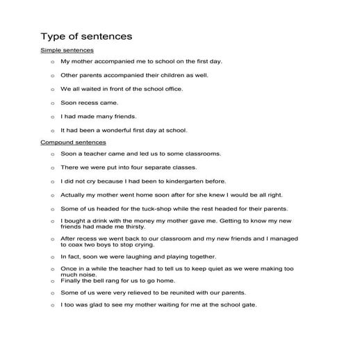 Task type of sentences | PDF