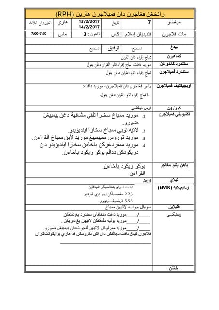 Template rph tasmik1 | PDF