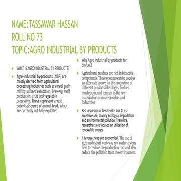 "Utilizing Green Solvents for Biomass Pretreatment in Biofuel ...