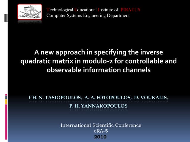 A New Approach In Specifying The Inverse Quadratic Matrix In Modulo 2
